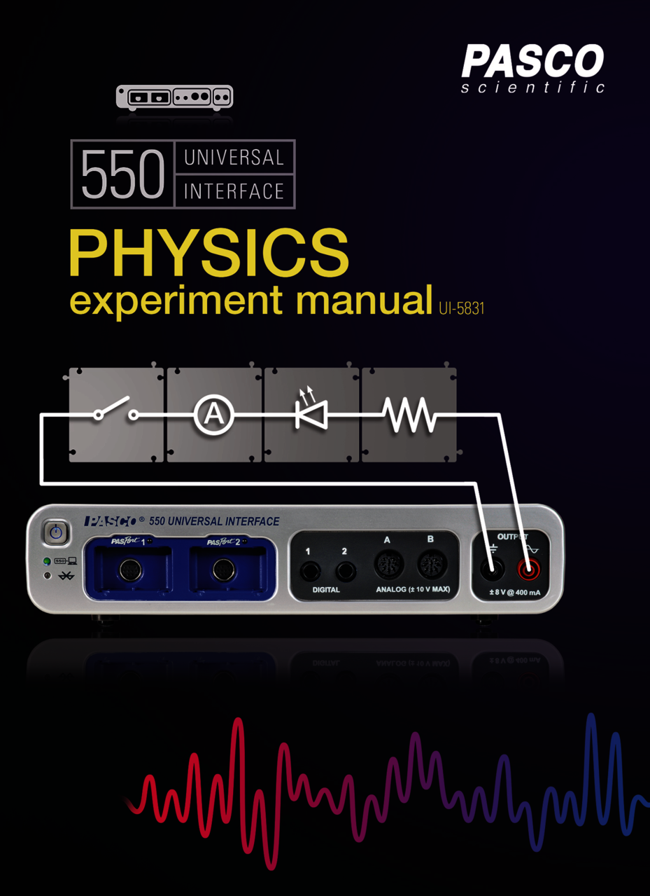 Universal 550 Physics Experiment Manual – Cider House Tech