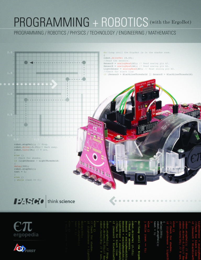 Programming and Robotics with ErgoBot – Cider House Tech