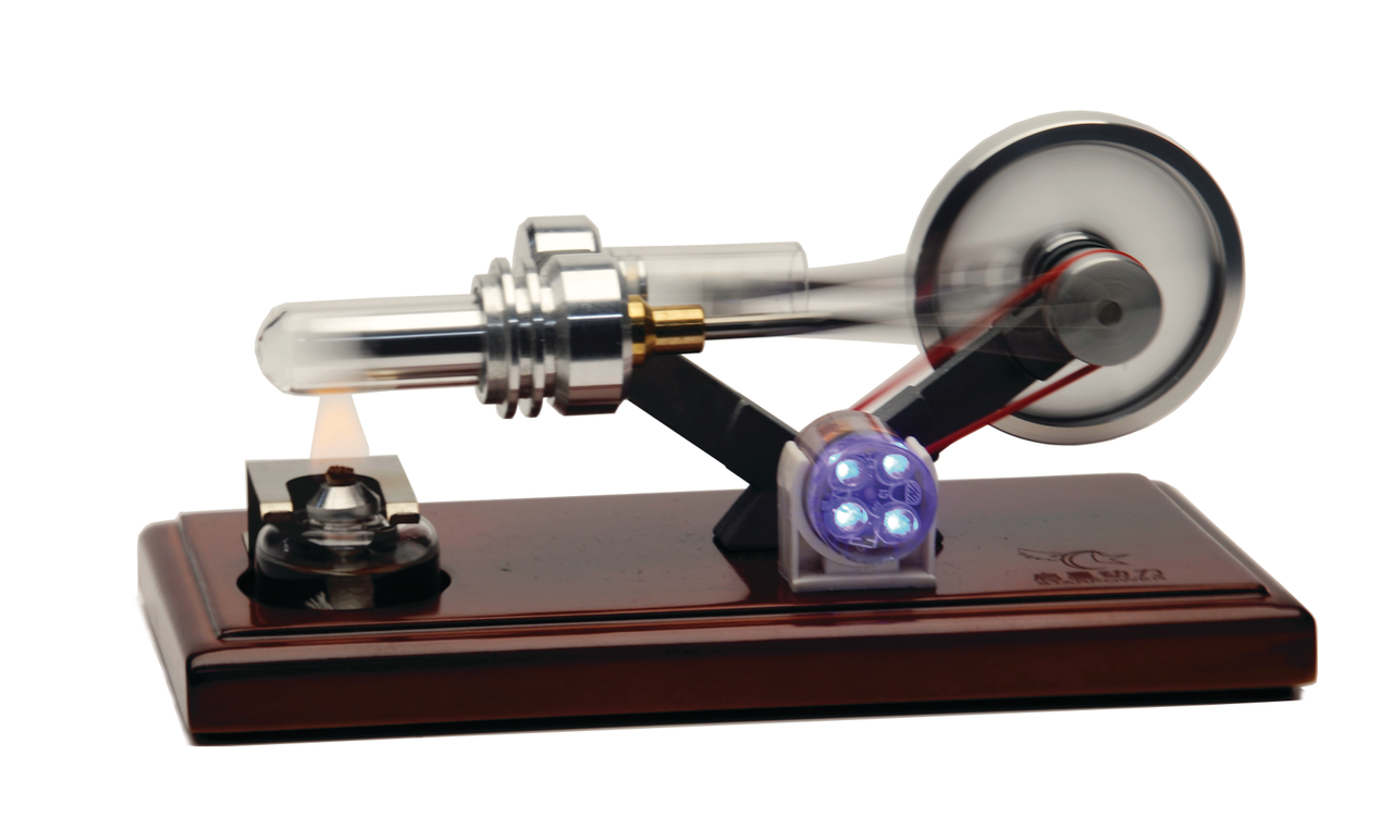 Glass Stirling Engine – Cider House Tech